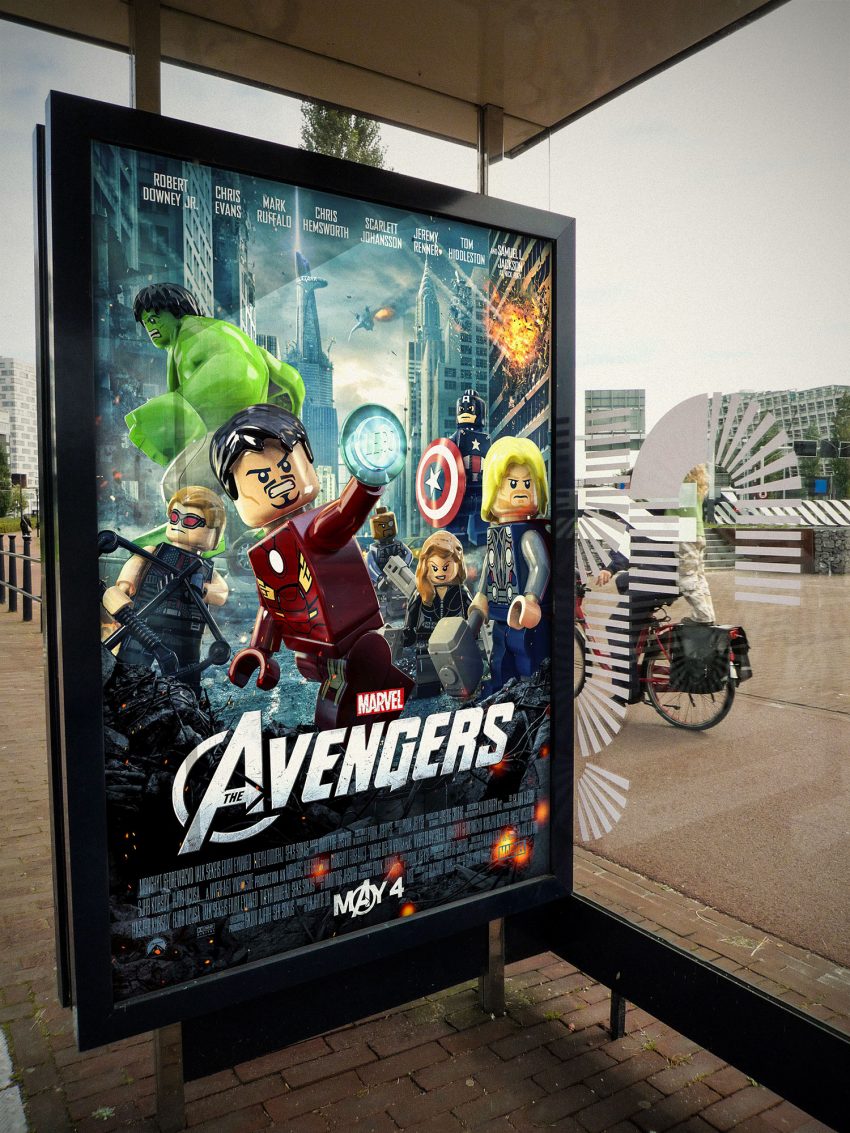 Mockup abris bus » Mettez vos affiches en situation avec Photoshop