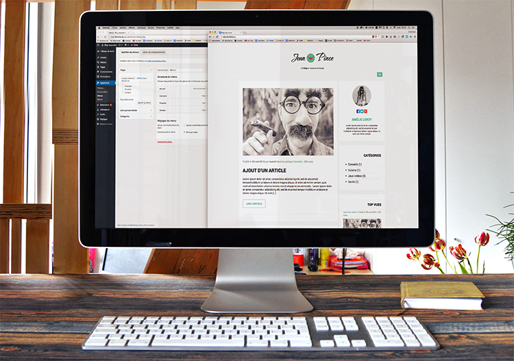 Blog responsive » Pack créer un blog avec Bootstrap et Wordpress